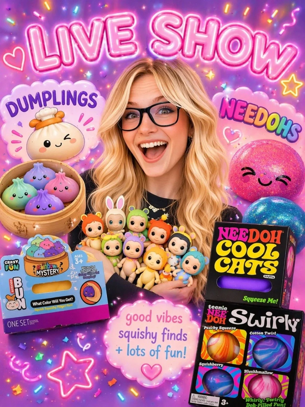Needoh | Toys | Live Needoh And Dumpling Shows | Poshmark